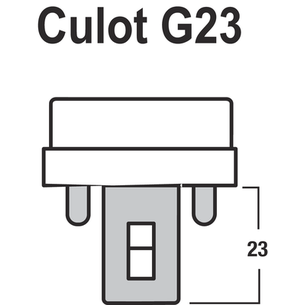 Tube Led - CorePro- Philips - G23 - 5W - Philips - Sider.biz